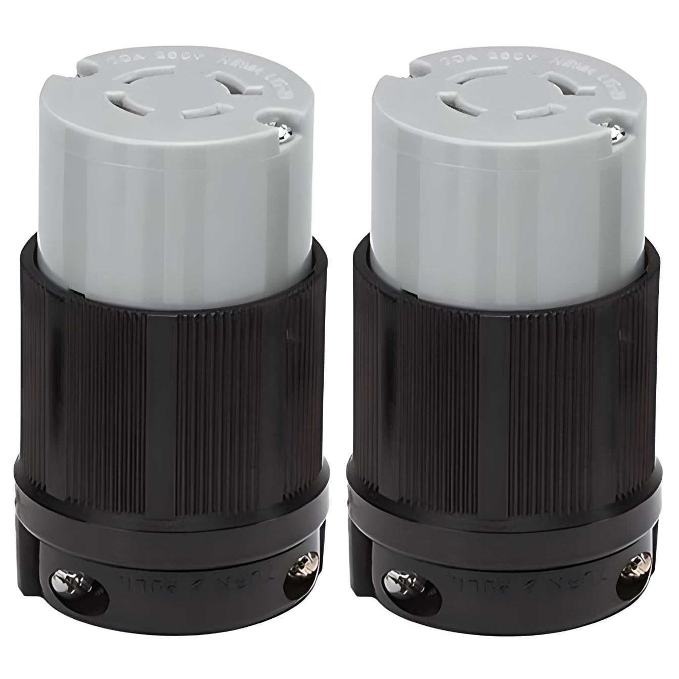 OCSParts L15-20R Female Locking Plug Connector | 250V - 20A - cUL ...