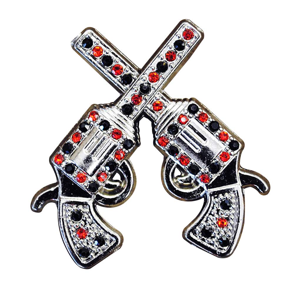 Snapklik.com : Set Of 4 Western Screw Back Concho Crystal Bling Cross ...
