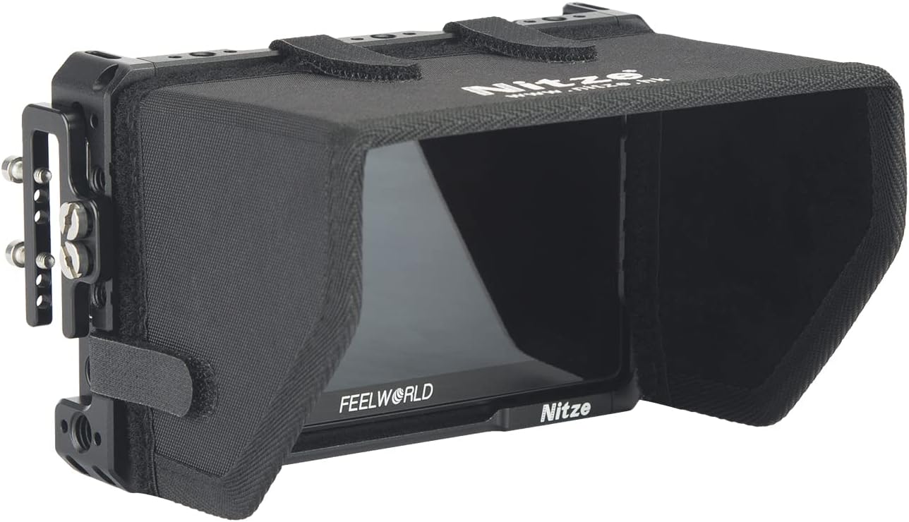 Amazon.com : Nitze Cage for Feelworld LUT5 5.5" Monitor, with HDMI ...