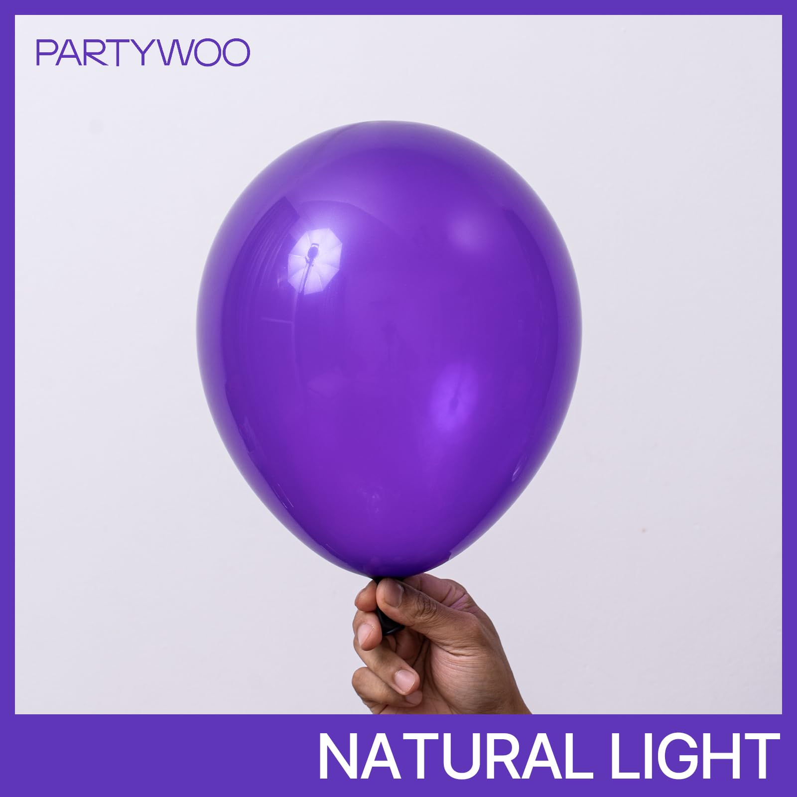 Snapklik.com : Royal Purple Balloons, 50 Pcs 12 Inch Purple Balloons ...