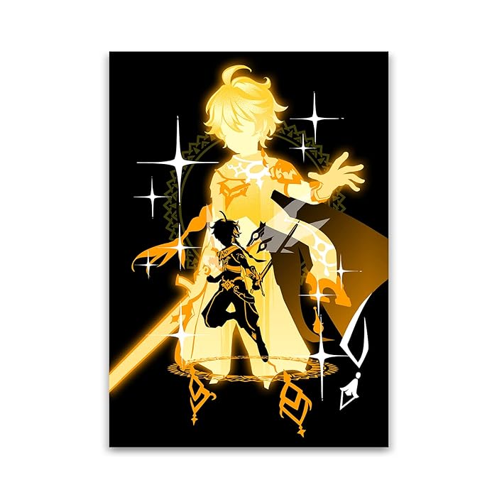 Buy Genshin Impact Anime Aether Poster Online at desertcart INDIA