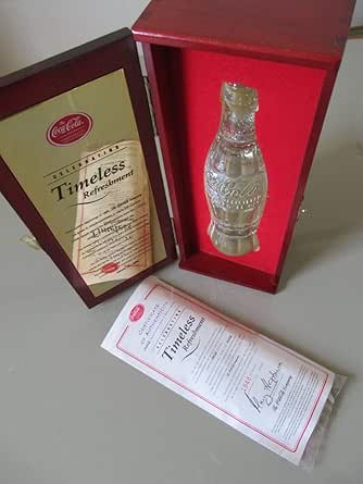 Amazon.co.jp: / Coca-Cola Celebrating Crystal Bottle, Limited to 5000 ...