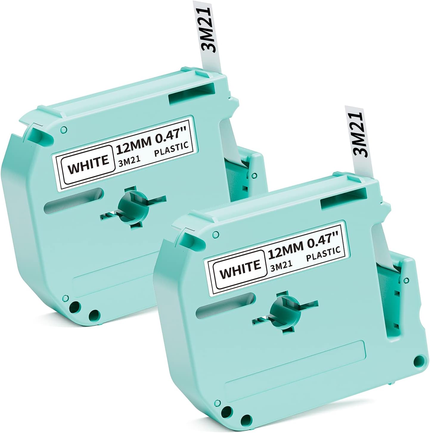 Vixic 3M21 Label Tape Replacement for Brother P Touch M Tape M231 MK231 ...