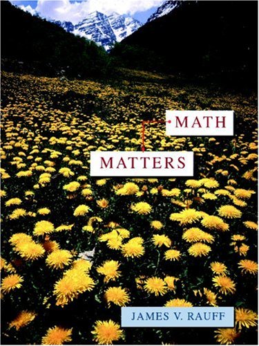 Amazon.com: Math Matters: 9780471304524: Rauff, James V.: Books