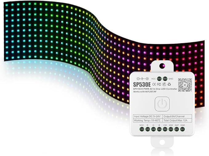 Amazon.com: BTF-LIGHTING WS2812B RGB 5050SMD Individually Addressable ...