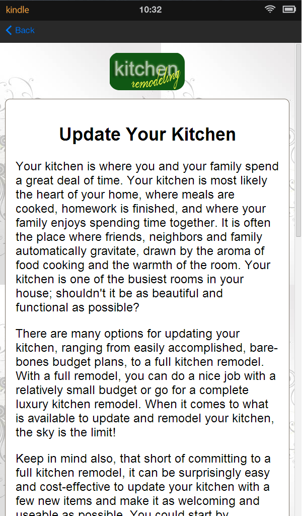 Kitchen Remodel Guide - FREE:Amazon.com:Appstore for Android