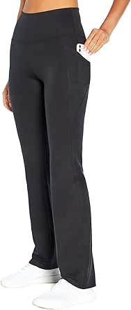 Amazon.com: Balance Collection Women's Easy Bootcut Pocket High Rise ...