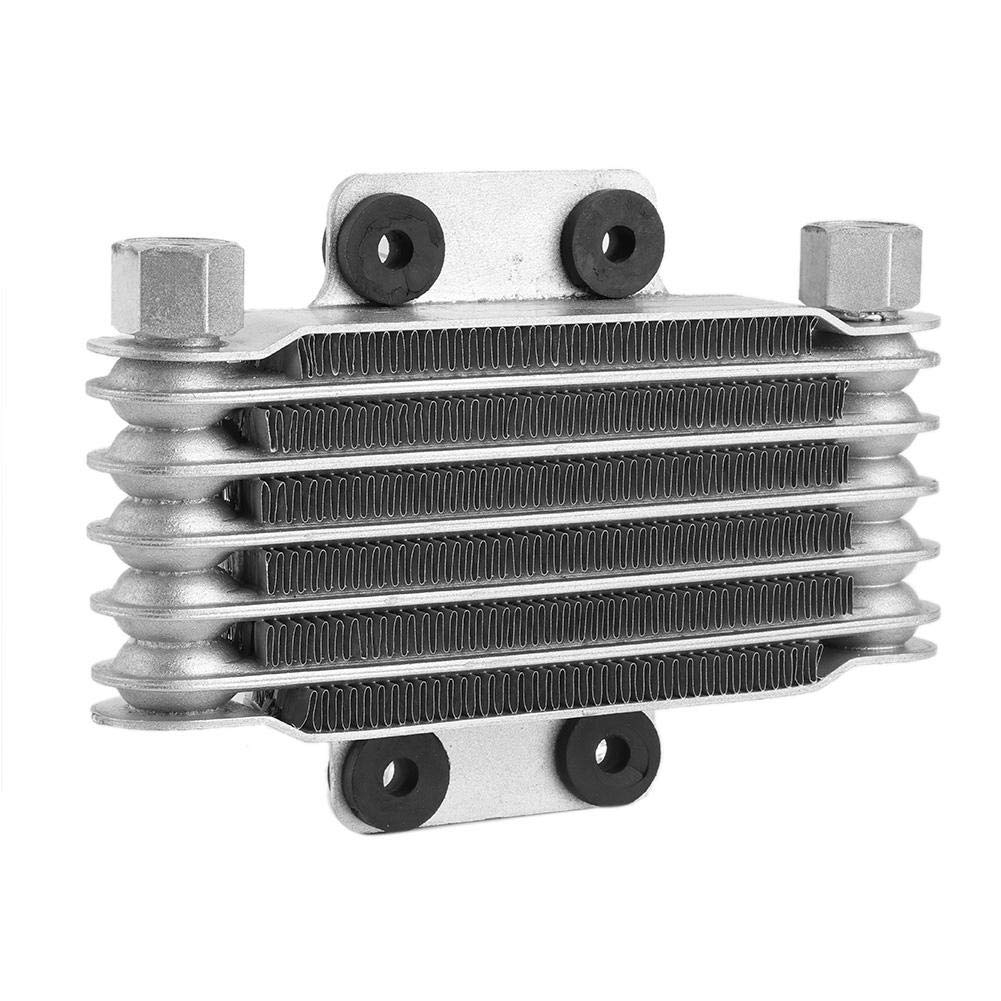 Buy Engine Oil Cooler, 6 Row Universal Motorcycle Oil Cooling Hose ...
