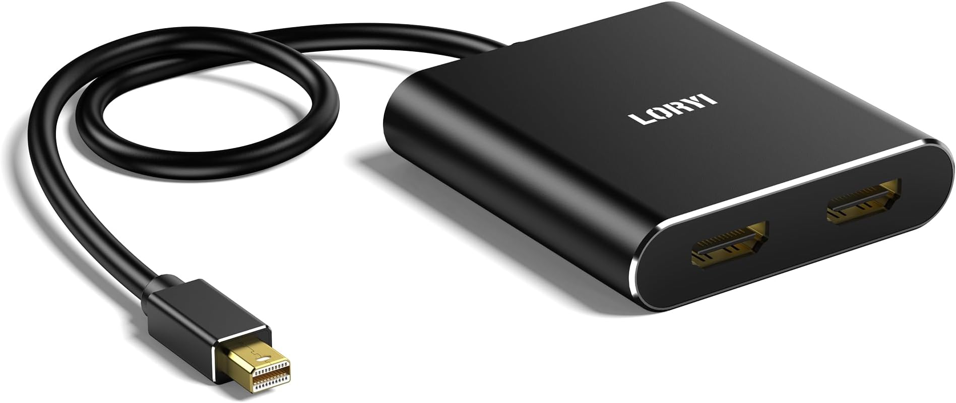 Amazon.com: Mini DisplayPort to Dual HDMI Adapter 4K@60Hz, MDP 1.2 to 2 ...