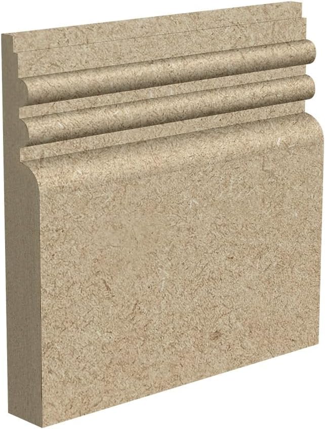 Reed II Unprimed MDF Skirting Board - Thickness: 25mm : Amazon.co.uk ...
