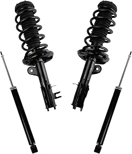 Amazon.com: Strut and Shock Absorber Assembly Kit - Front and Rear - 4 ...