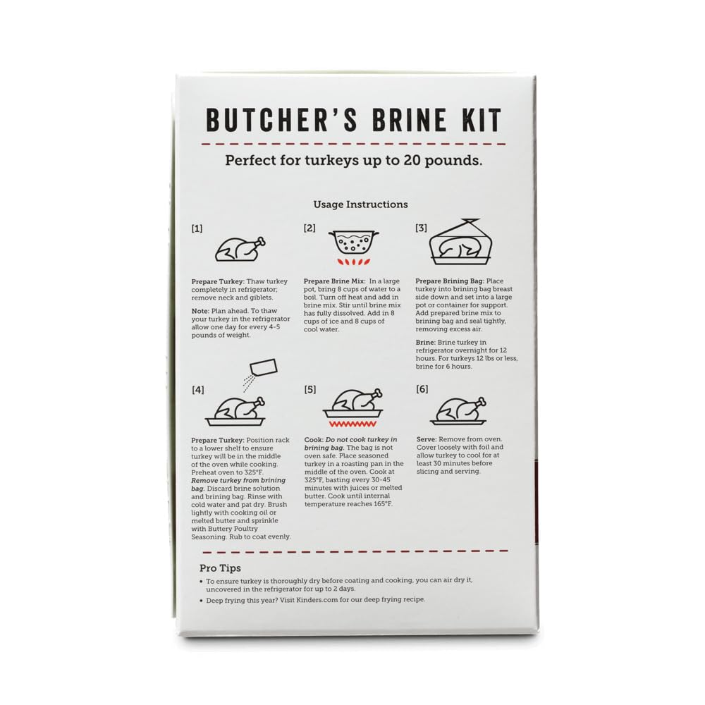 Snapklik.com : Kinders Butchers Brine And Rub Kit, Includes Buttery ...