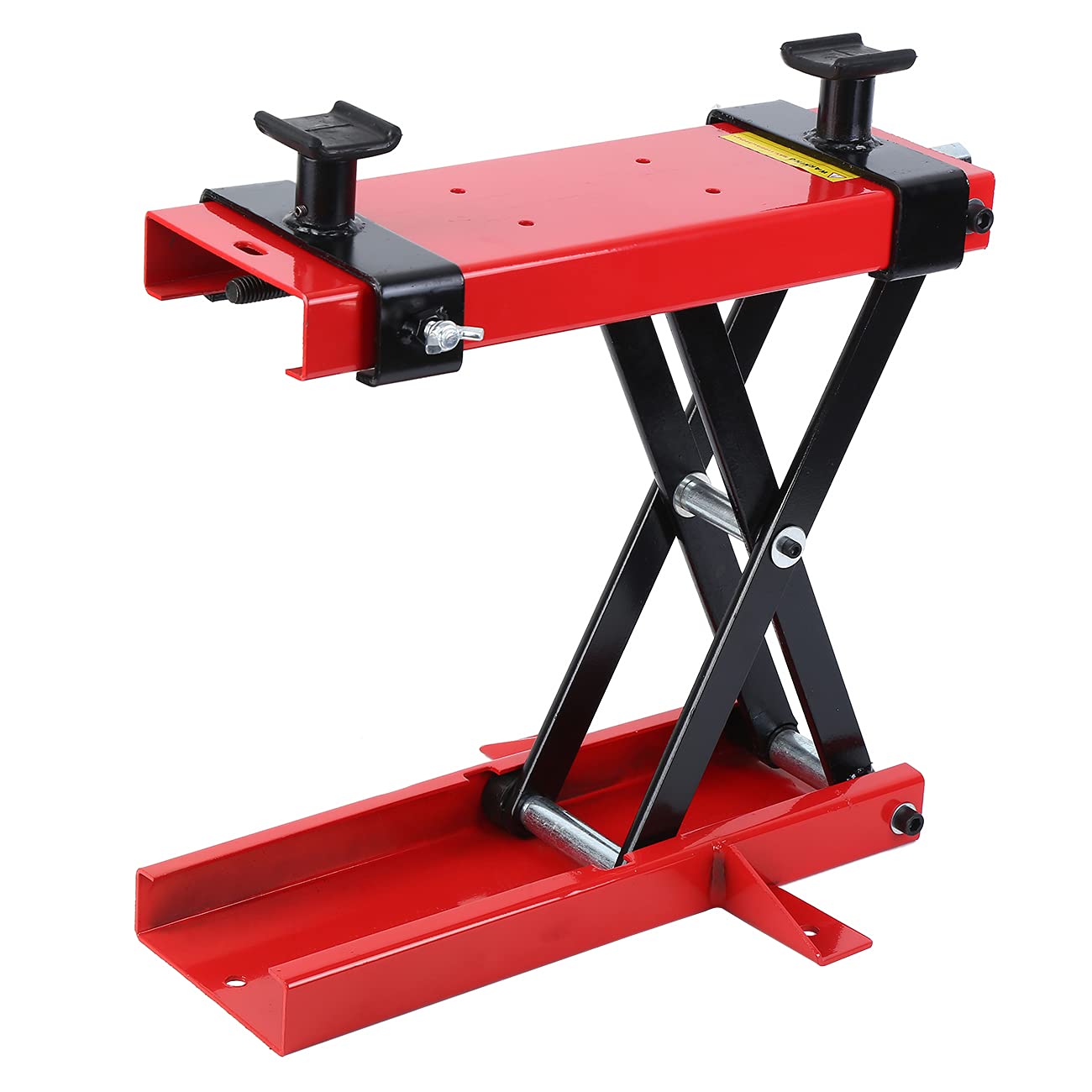 Buy Ambienceo Heavy Duty 500kg Motorcycle Bike Stand Scissor Lift Jack ...