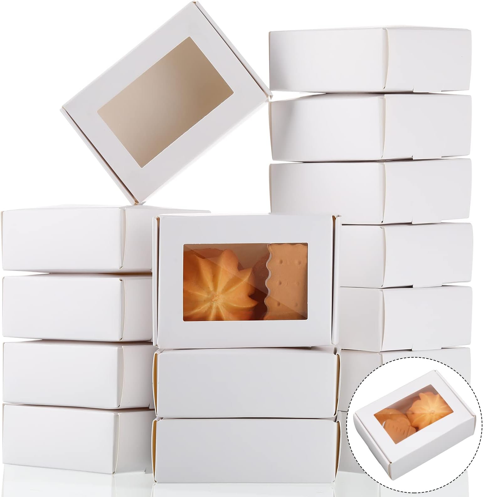 Amazon.com: Oasis Supply, 1-Piece White Candy Boxes - Kit Includes Box ...