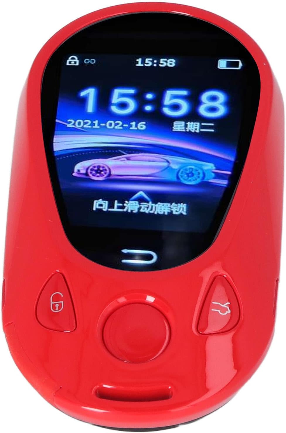 Amazon.com: LCD Smart Key, Car Smart LCD Car Key High Strength (Red ...