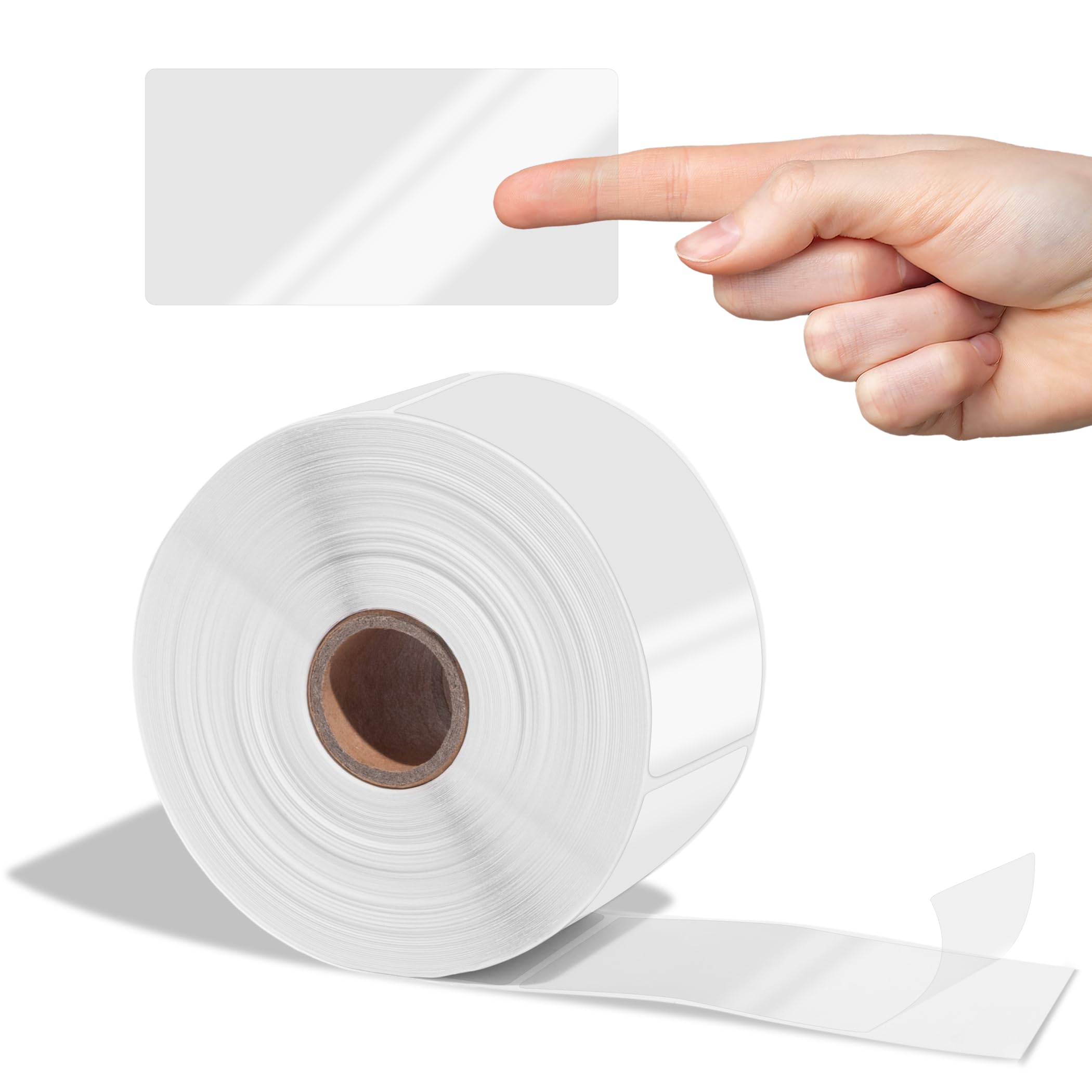 Amazon.com : Aegis Adhesives - 2" X 4" Clear Rectangle Stickers ...