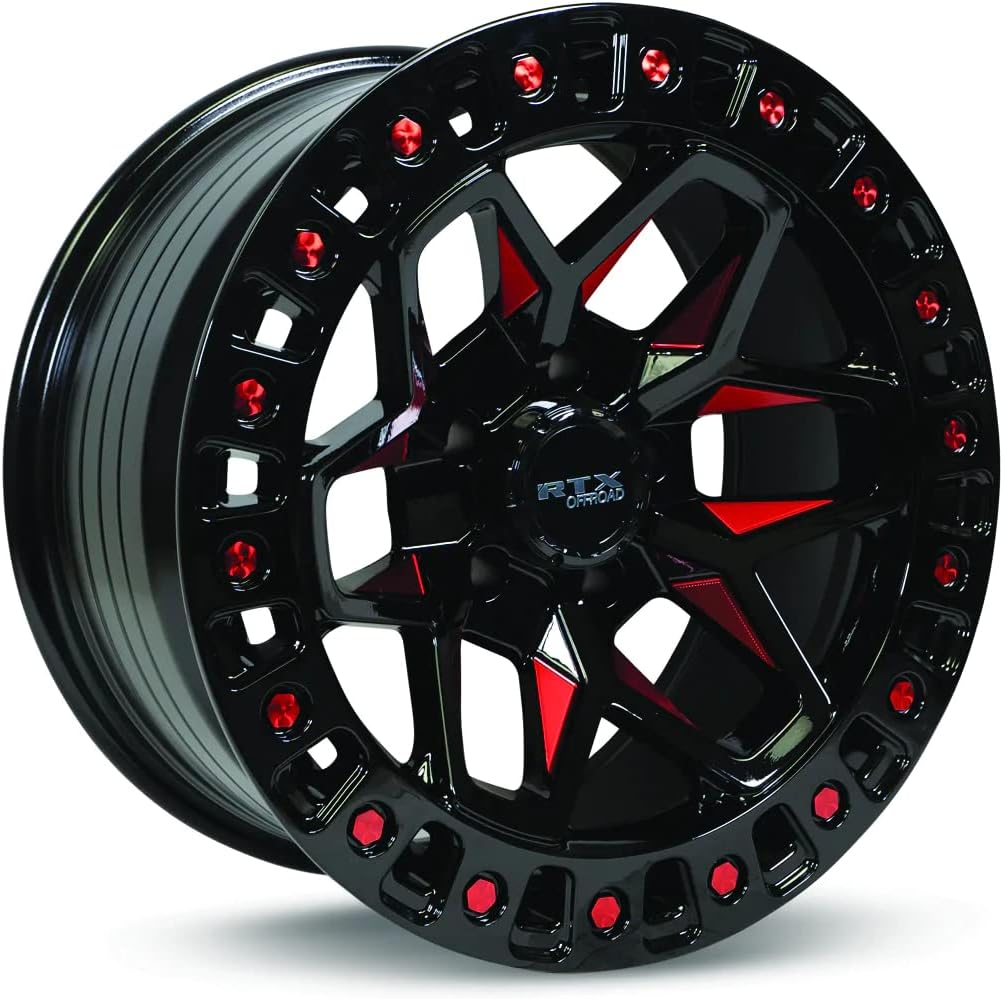 Amazon.com: RTX ZION Custom Wheel - 17x9, -15 Offset, 5x127 Bolt ...