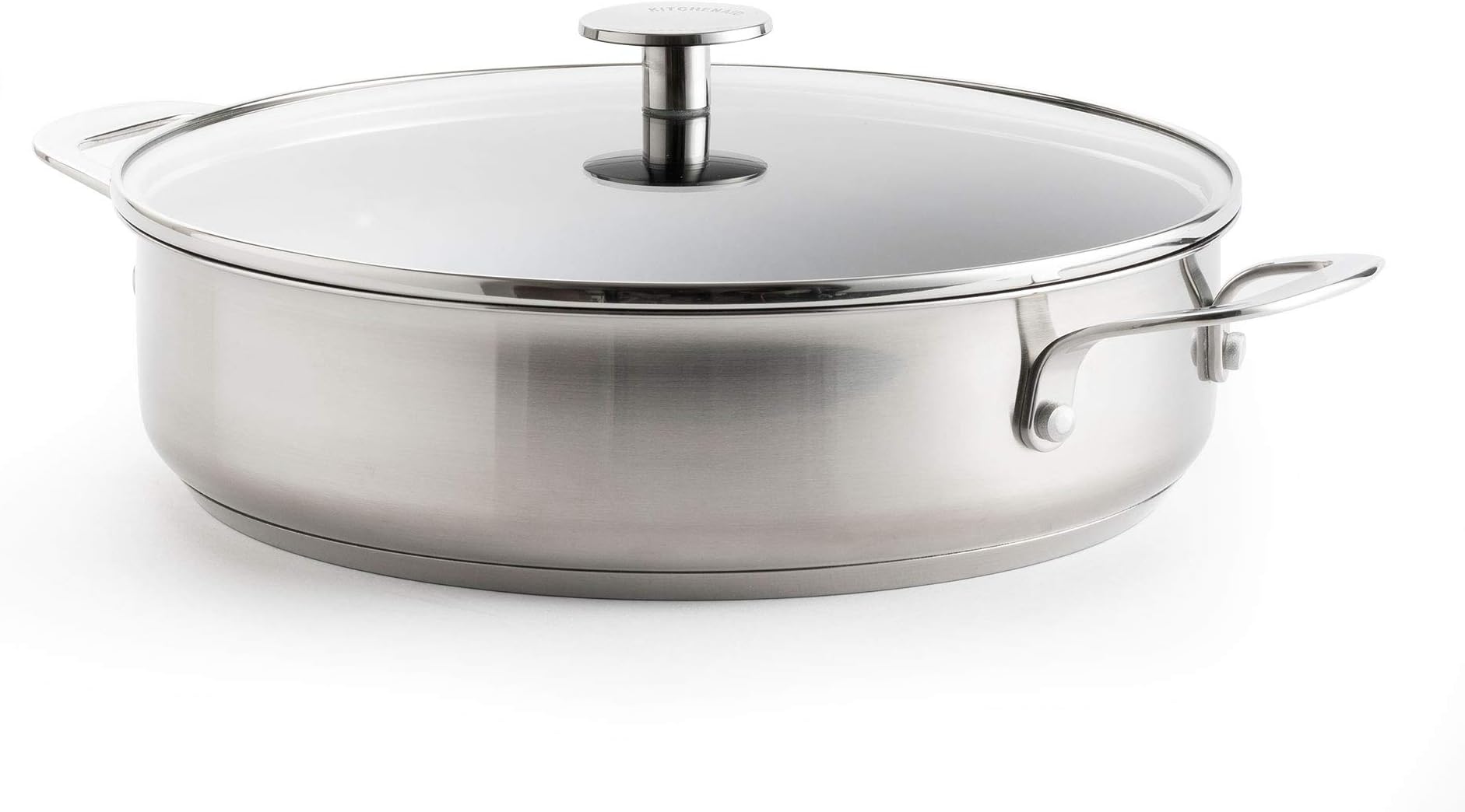 KitchenAid Stainless Steel Sauteuse en acier inoxydable antiadhésive à ...