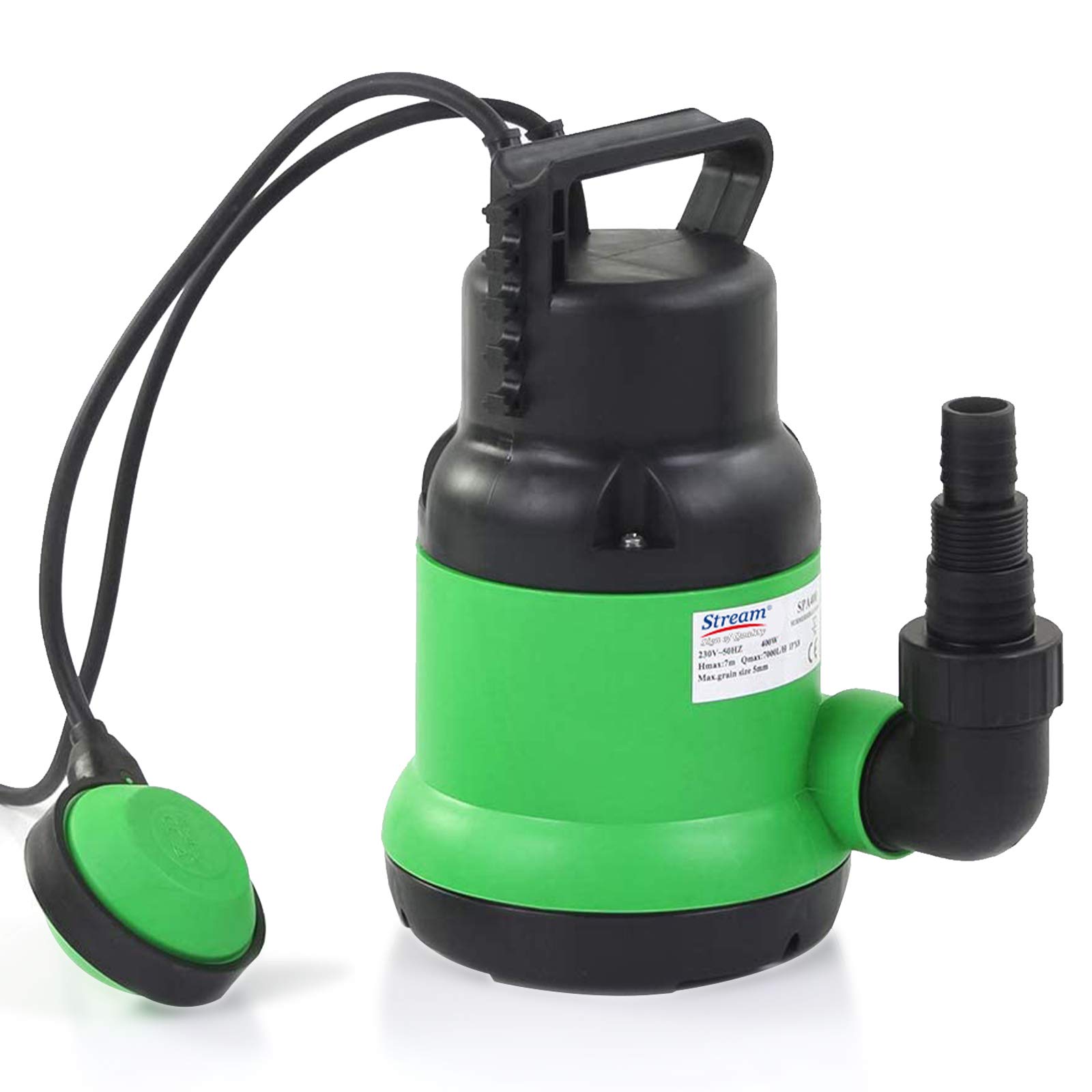 Submersible Water Pump 400w 7000l H Portable Water Pump Float ...