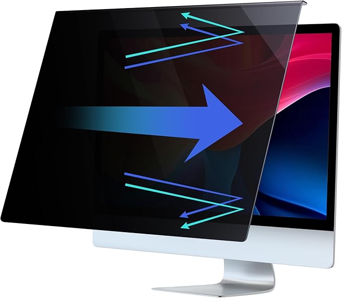 Amazon.com: Fohil 24 Inch Privacy Screen for Computer Monitor Privacy ...