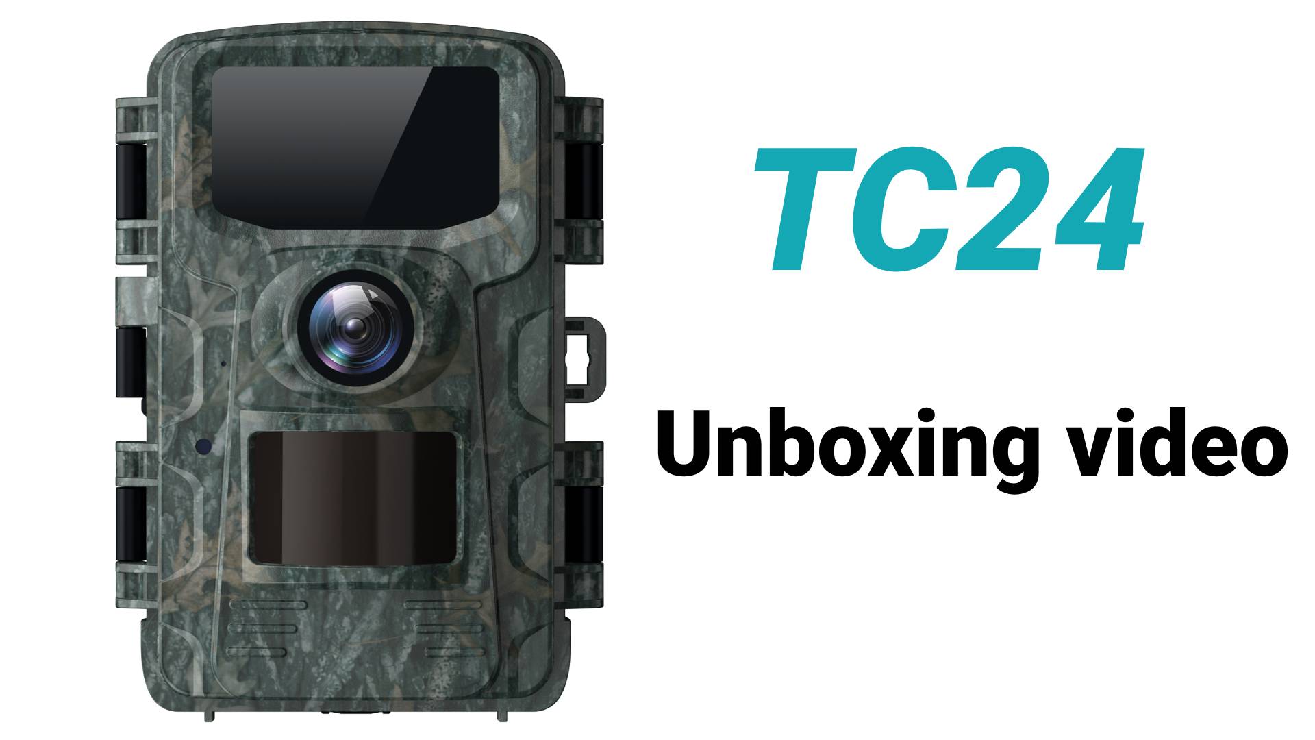 Watch What is in the TC24 trail camera package? on Amazon Live