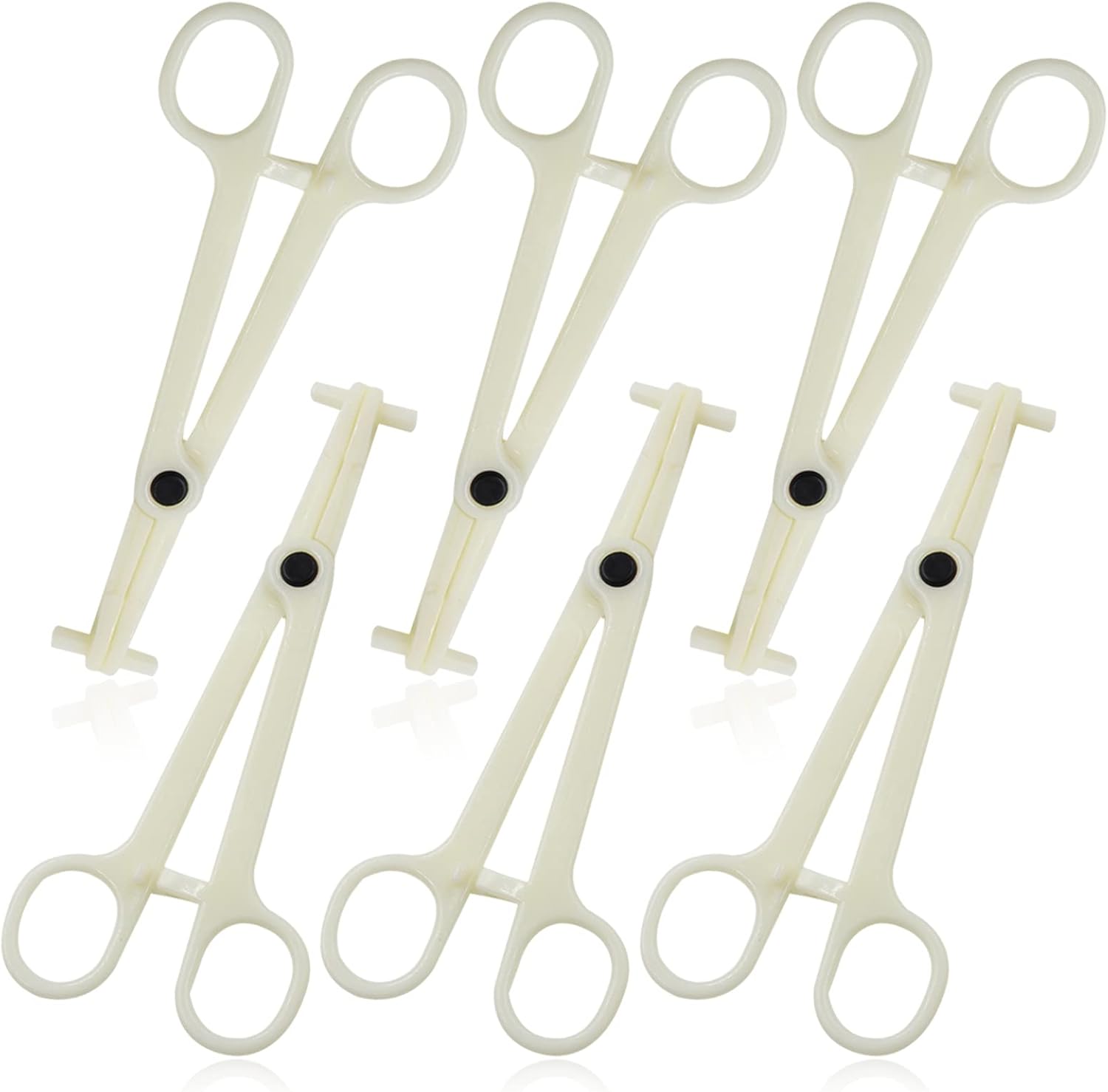 Autdor Piercing Clamps 25PCS Disposable Slotted Navel Forceps Clamp ...
