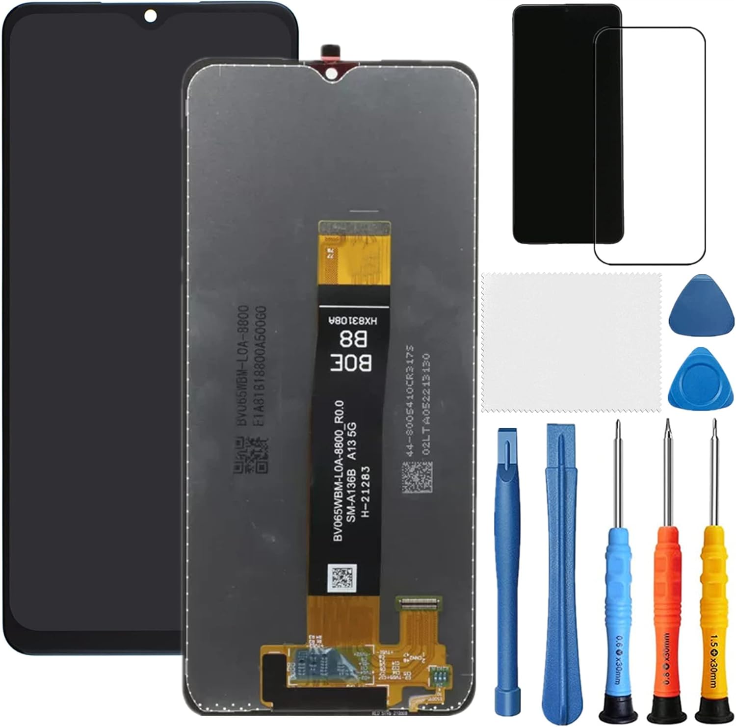 Amazon.com: Compatible Samsung Galaxy A13 5G Screen Replacement for ...