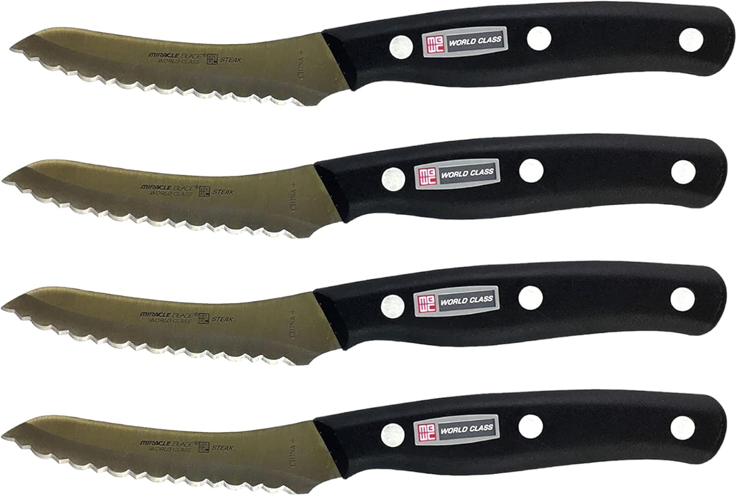 Amazon.com: Miracle Blade IV World Class Professional Series Set of ...