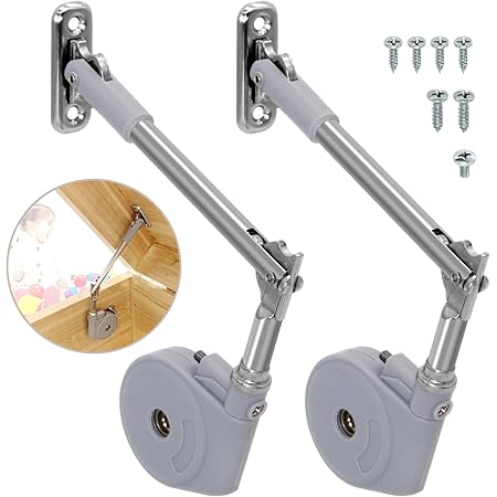 KOMOHOM(2PCS) Toy Box Hinges Soft Close Lid Support Hinges for Toy Box ...