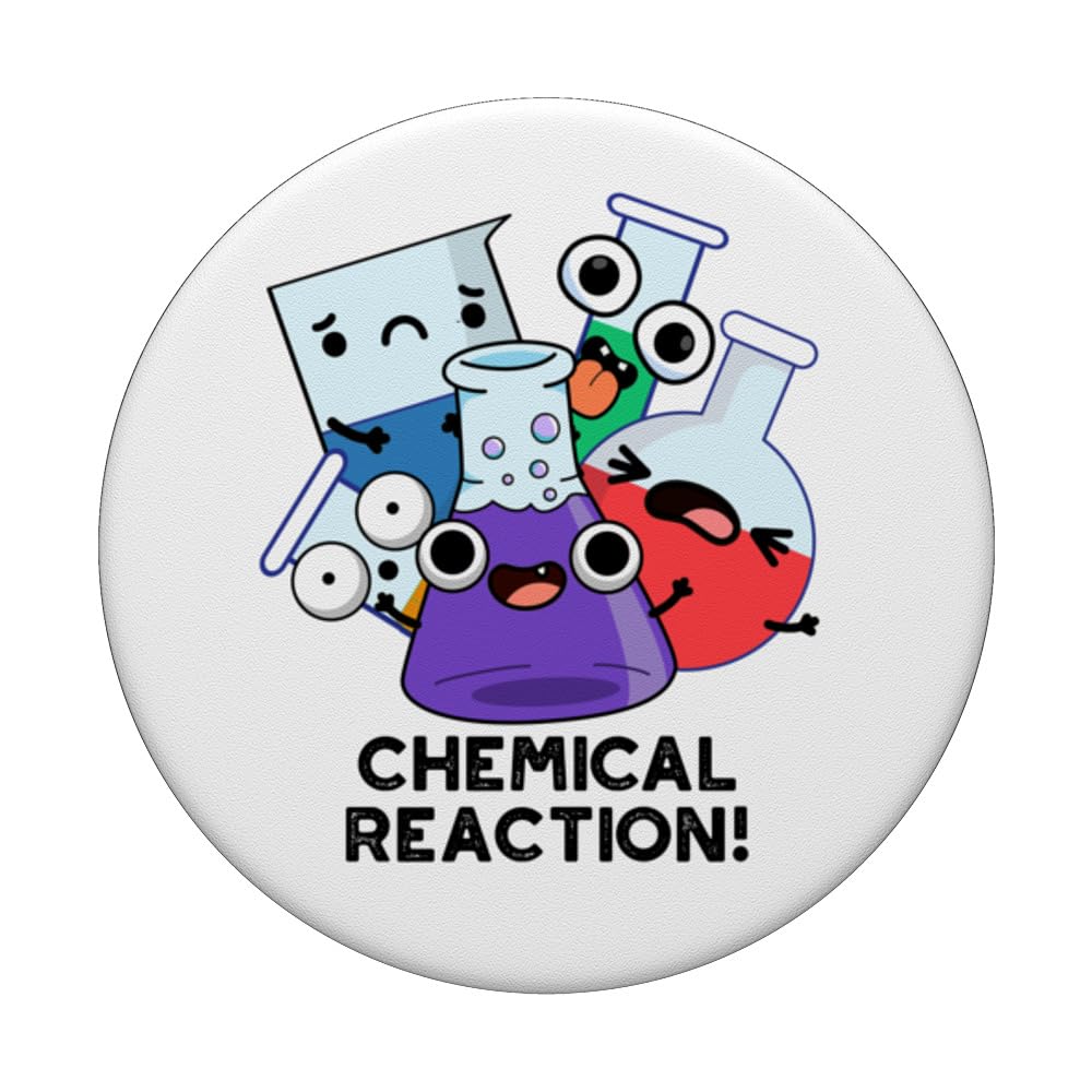 Chemistry Reaction Cartoon