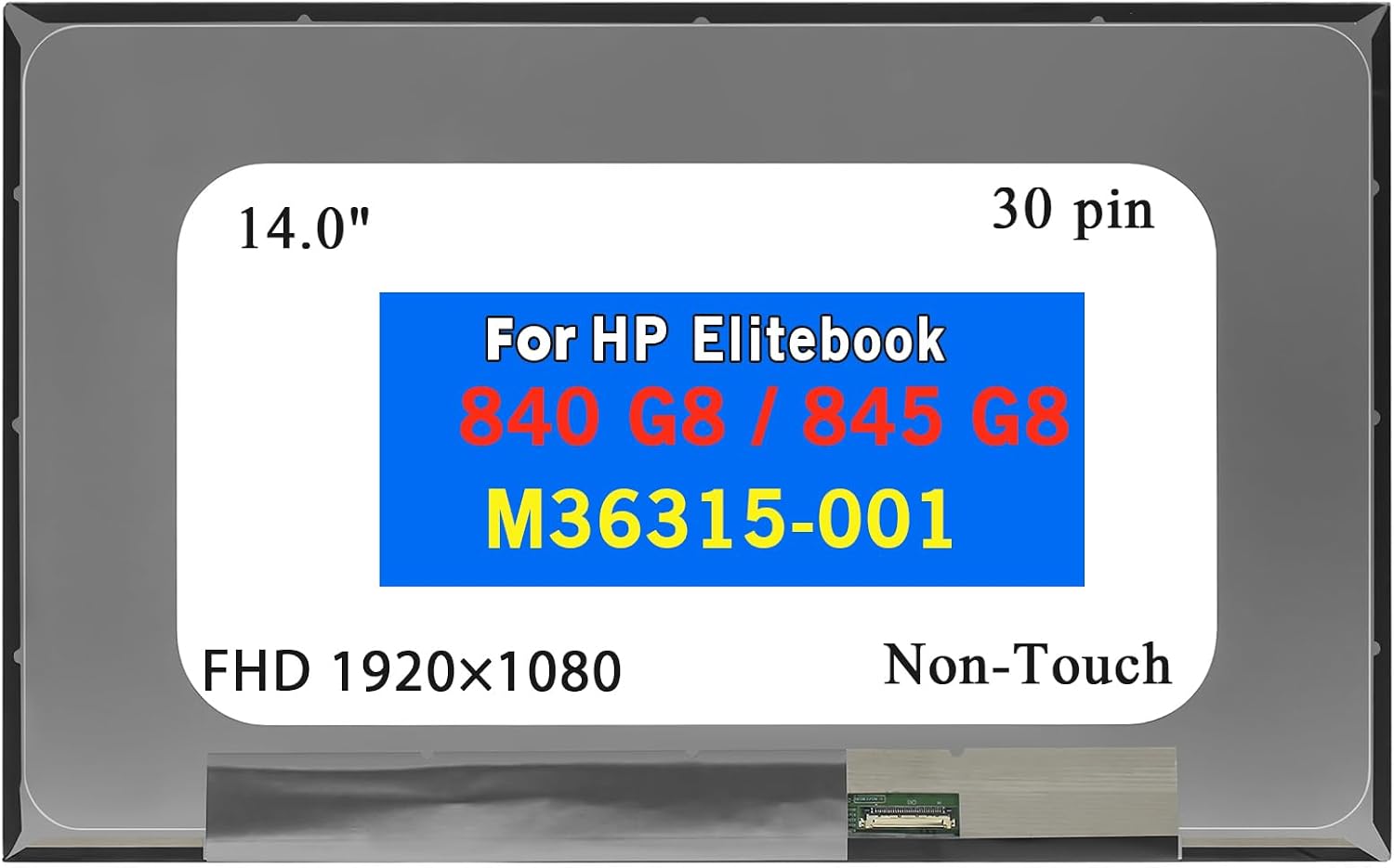 Amazon.com: BTSELSS LCD Replacement for HP ELITEBOOK 840 G8 845 G8 ...