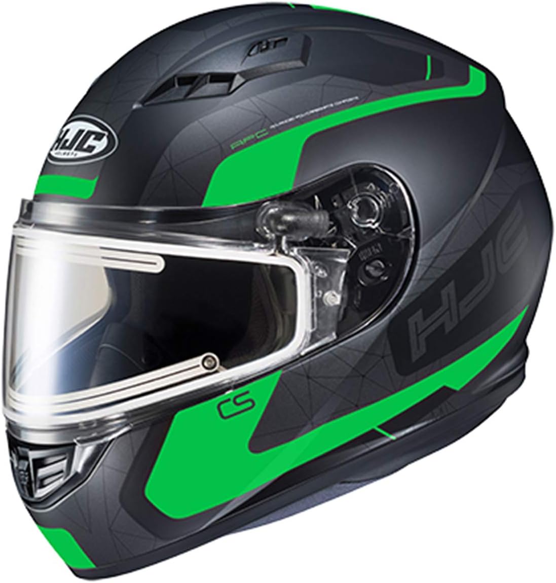 Amazon.com: HJC CS-R3 Dosta Adult Snowmobile Helmet with Electric ...
