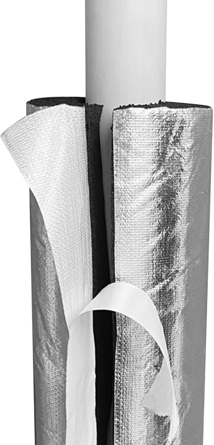 Amazon.com: ORANGES Pipe Insulation Self Adhesive Foam Tube, Outdoor ...