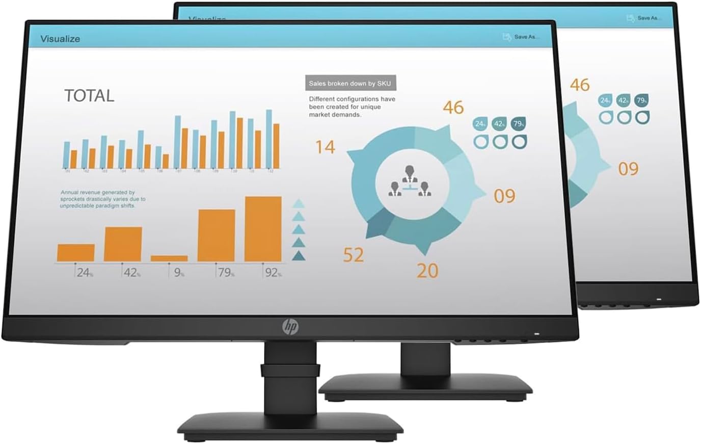 Amazon.com: HP P24 G4 Monitor 1A7E5AA#ABA 24" FHD IPS (1920x1080 ...