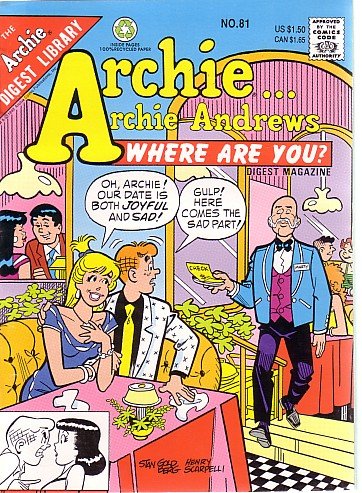 Amazon.com: Archie ... Archie Andrews, Where Are You? Digest Magazine ...