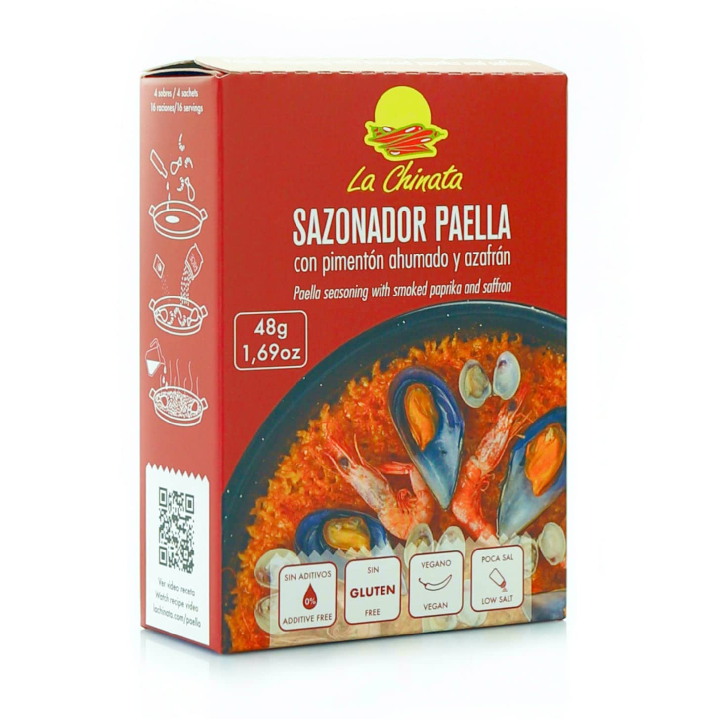 Amazon.com : La Chinata. Paella Seasoning with La Vera Smoked Paprika ...