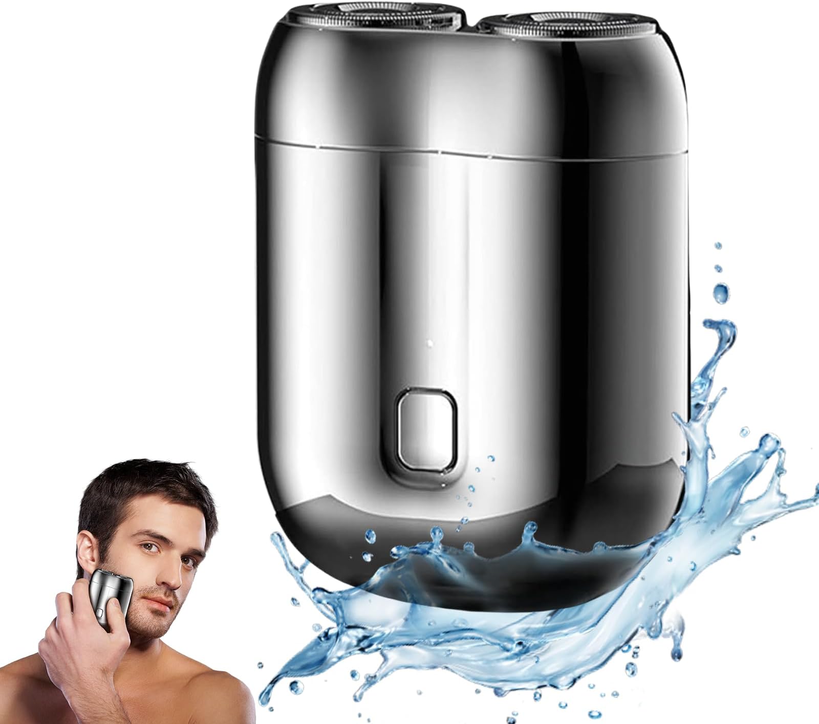 Amazon.com: New Model Mini Dual-Head Electric Shaver, 2025 Upgrade ...