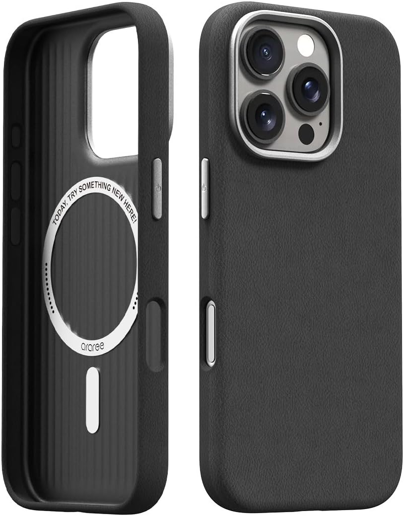 Amazon.co.jp: SURPHY iPhone 16 pro用ケース レザー,MagSafe対応 6.3インチ対応(2024) 携帯ケース iphone16 pro PUレザー ...