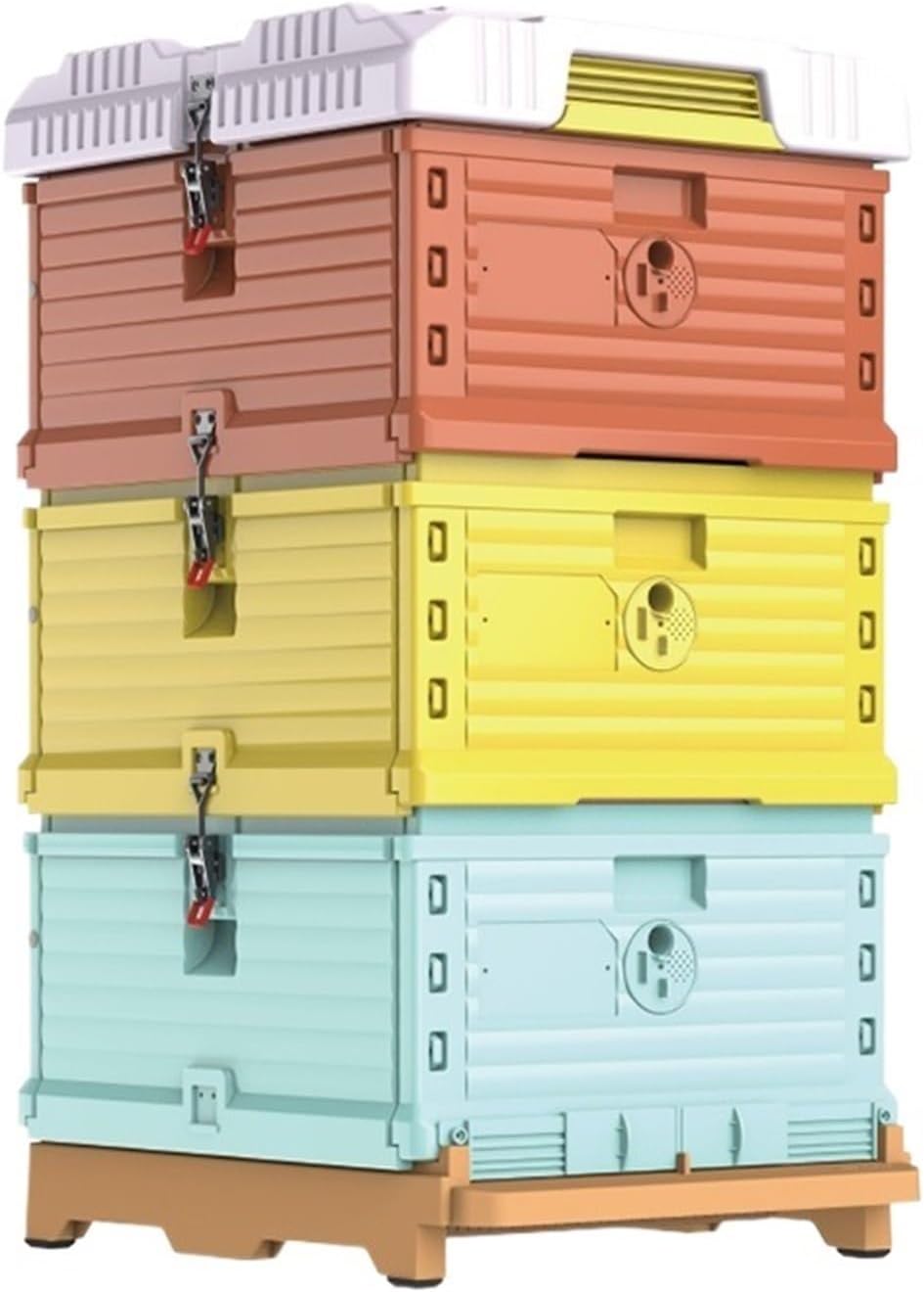 Amazon.com: CHYLMAPHEN 3 Layers Insulation Plastic Beehive, Solid ...