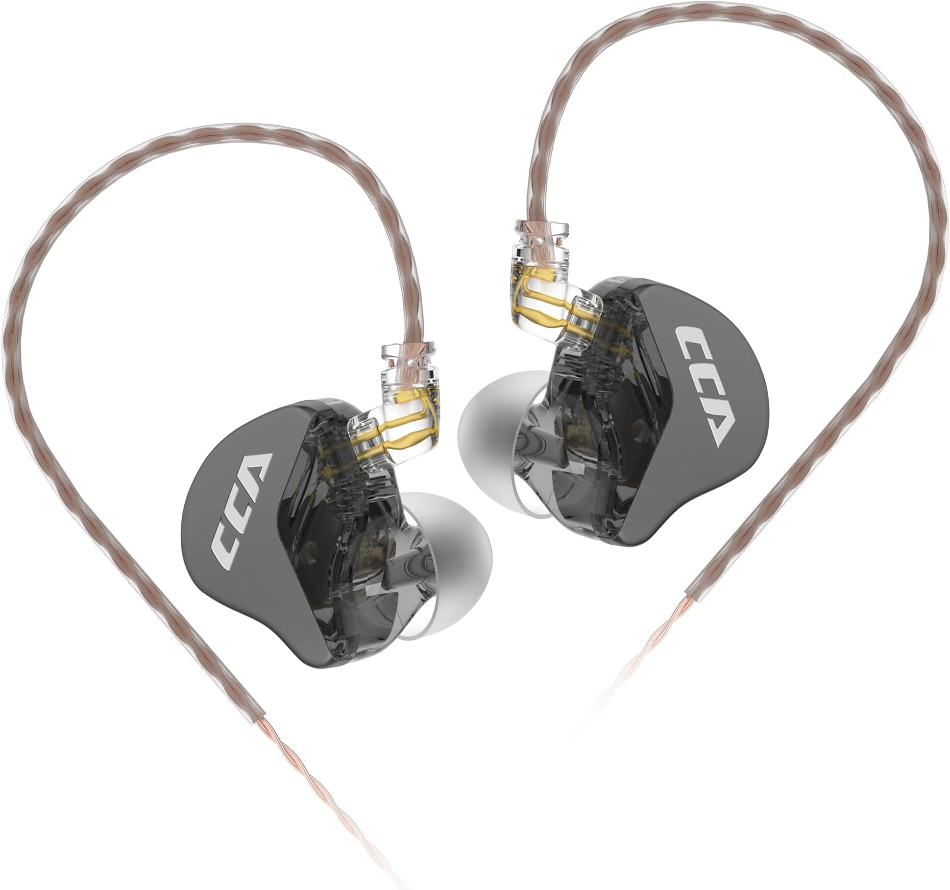 CCA CRA In-Ear-Kopfhörer, ultradünne Membran dynamischer Treiber, IEM ...