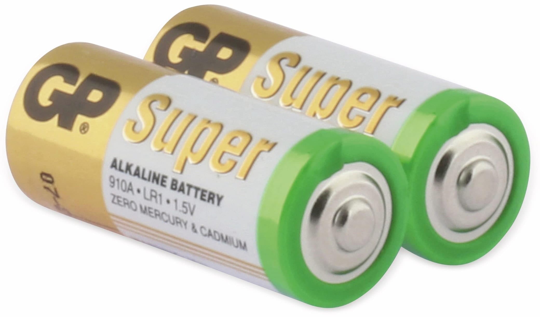 2 X GP 910A LR1 1.5V N Type Batteries : Amazon.co.uk: Electronics & Photo