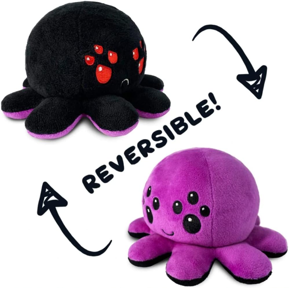 Amazon.com: TeeTurtle - The Original Reversible Spider Plushie - Purple ...