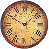 Amazon.com: Roger Lascelles London Antique Dial Wall Clock, 14.2-Inch ...