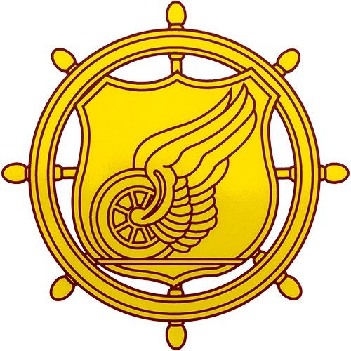 U.S. Army Transportation Corps Insignia Clear Decal : Amazon.in: Car ...
