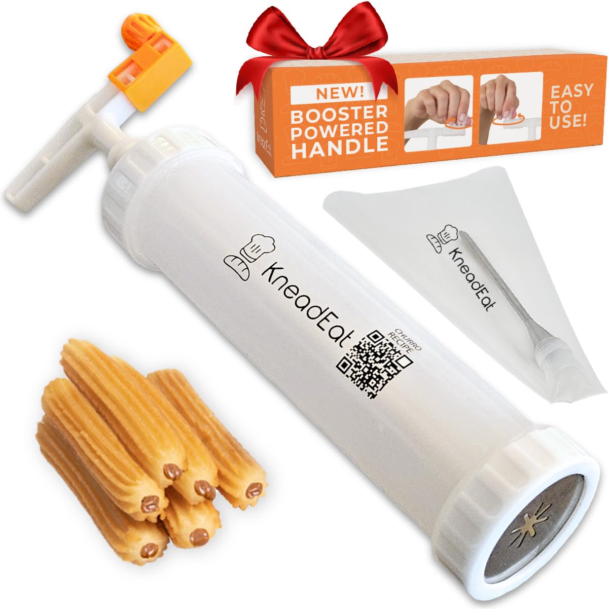 KneadEat Churrera Churro Maker with Piping Bag Churro Filler. Homemade ...