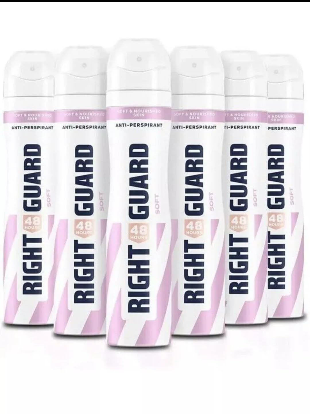 Right Guard Total Defence 5 SPORT Anti-Perspirant Spray 6-Pack, 250ml ...