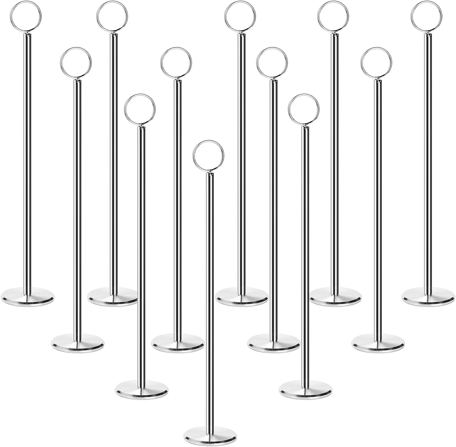 Tosnail 12 Pack 12" Tall Table Number Holders, Place Card Holder ...