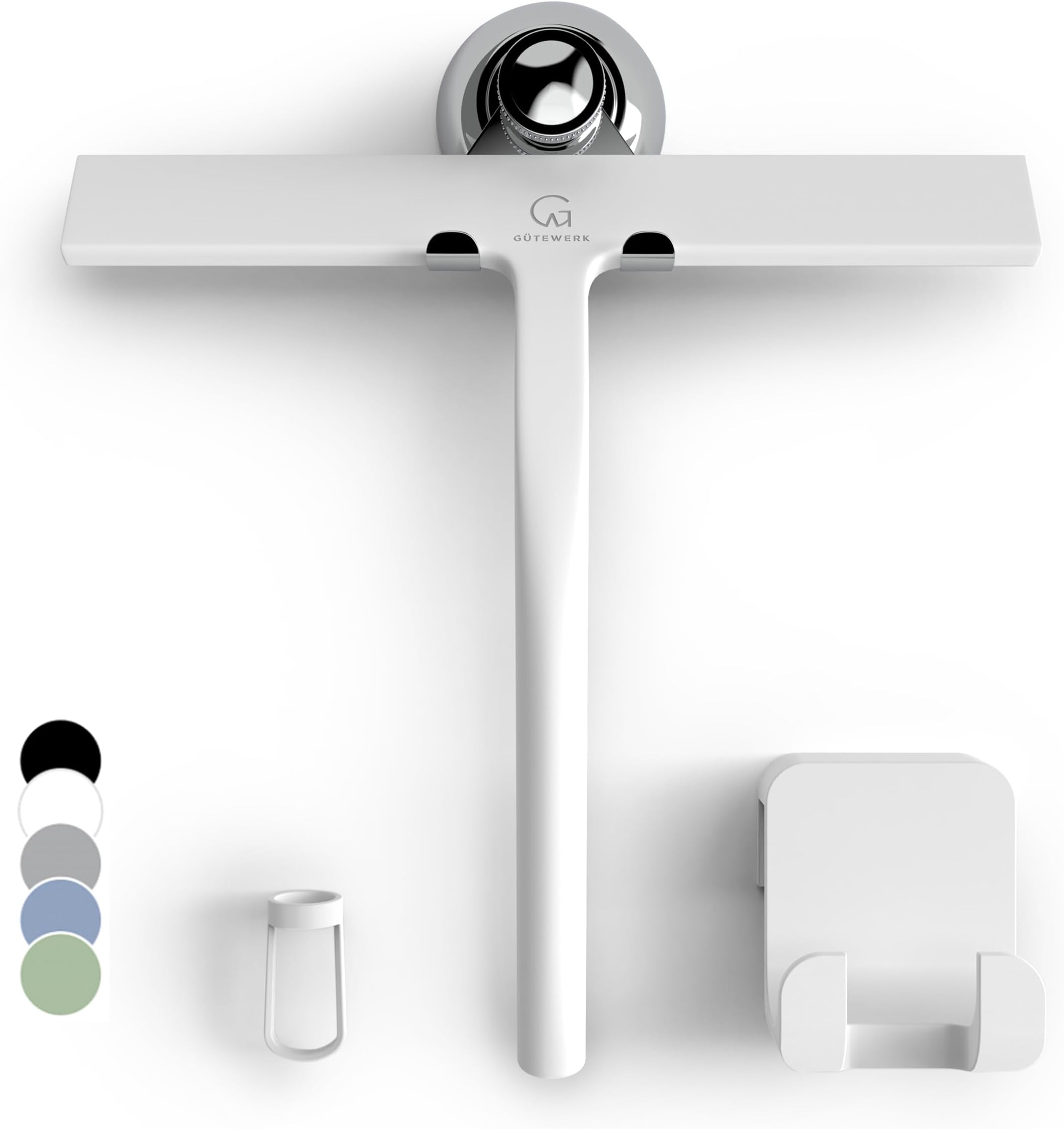 Amazon.com: Cleret Dual Bladed Classic Shower Squeegee - Aqua USA ...