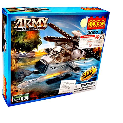 Buy ToysBuggy Cogo Army Action Block Set - 3007-6 Online at Low Prices ...