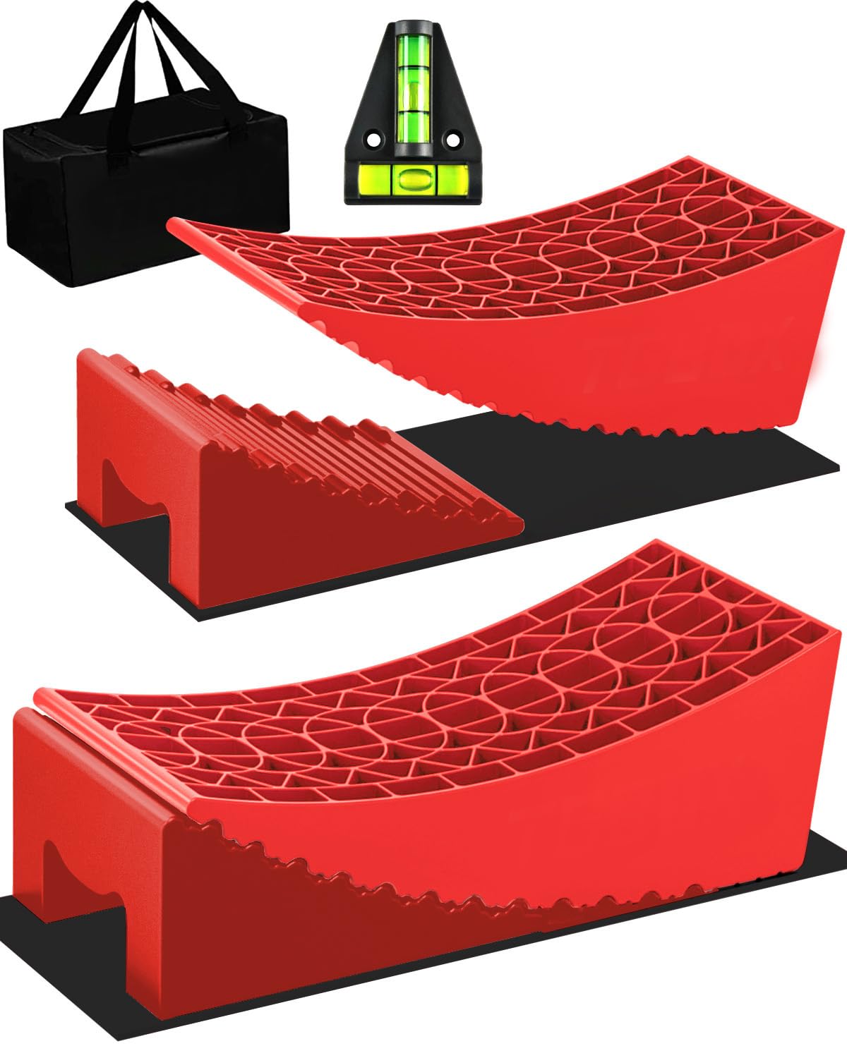 Snapklik.com : RV Leveling Blocks Ramp Kit, 2 Packs Camper Leveler ...